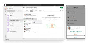 Moderating spaces in a team | Webex Blog