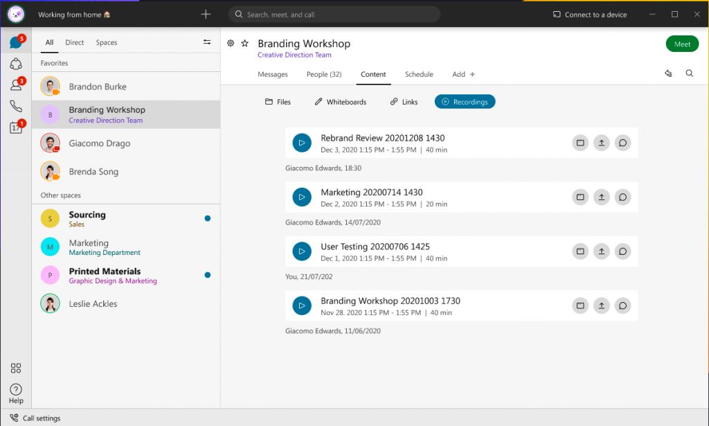 Post Meeting Summary | Webex Blog