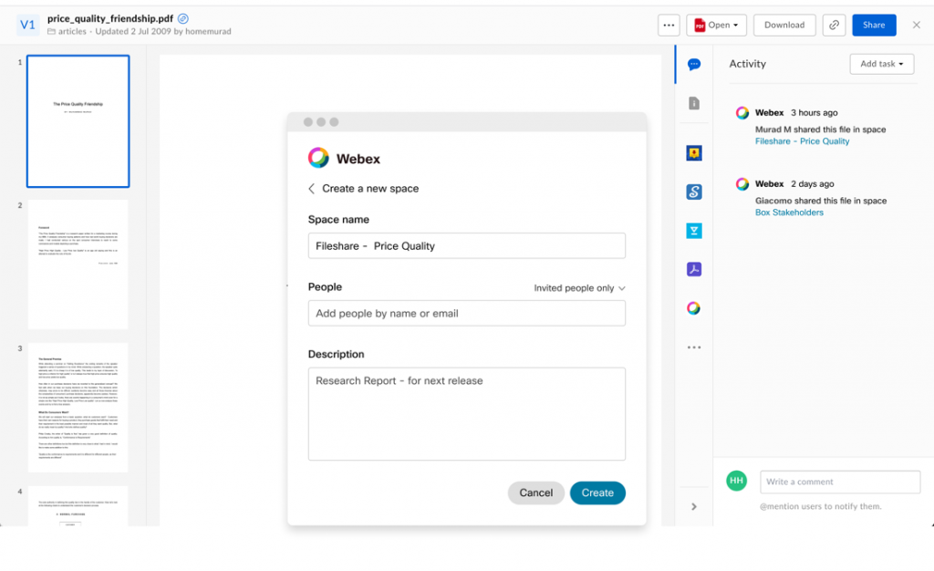 Simplify your workday – learn about sharing Box files in a Webex ...