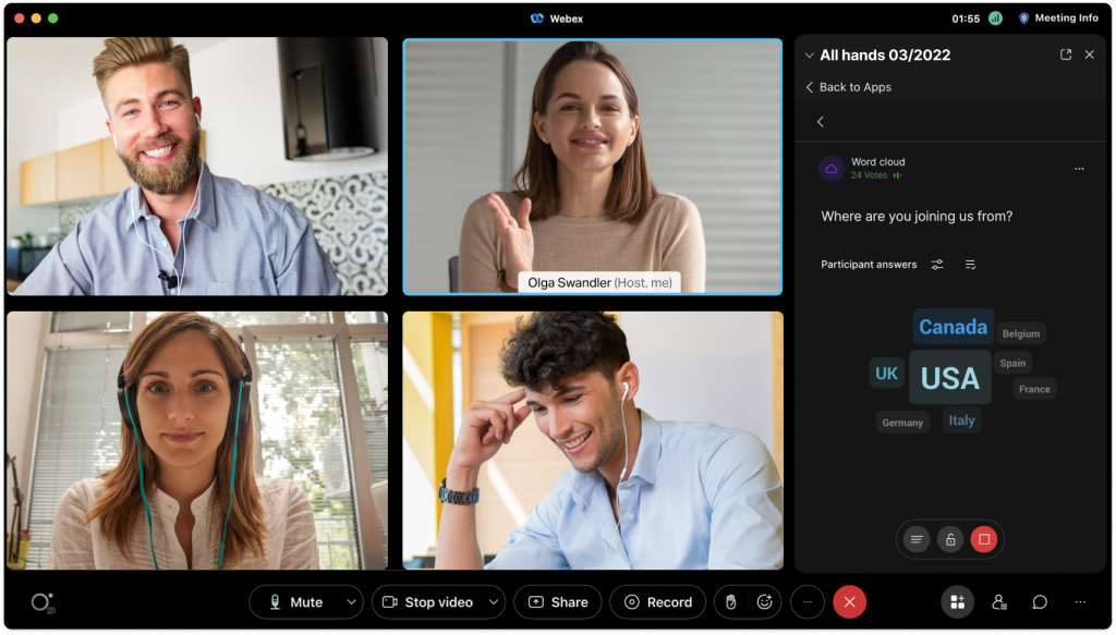 Slido in Webex: Die Integration, die alle ins Gespräch bringt | Webex Blog