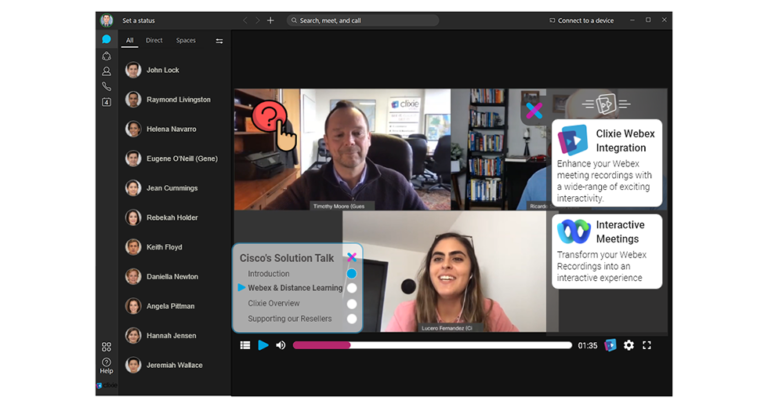 Clixie Media & Webex Partner to make meeting recordings more engaging ...