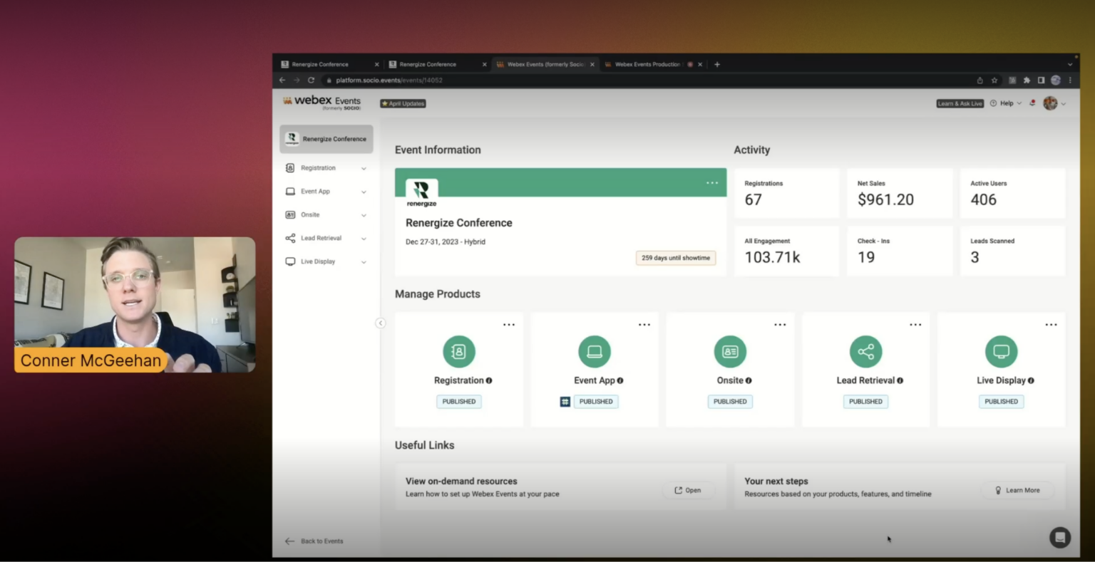 From paint points to solutions: how Webex Events delivers an amazing ...