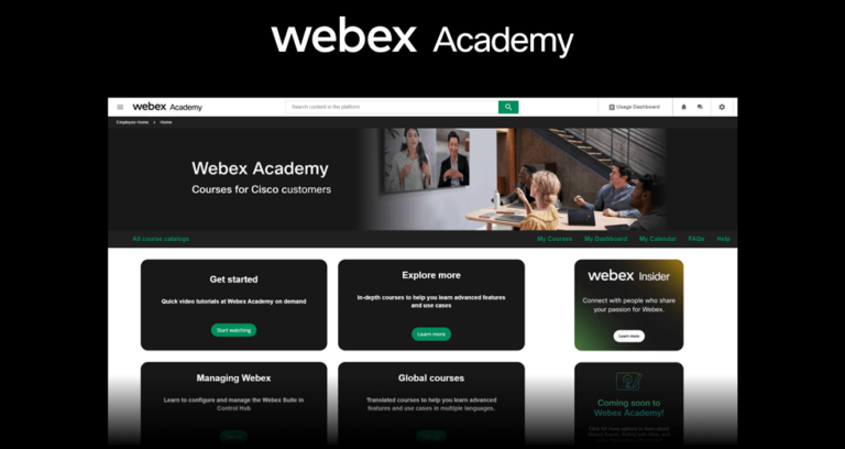 Announcing Webex Academy: the best-in-class learning hub for the Webex Suite | Webex Blog