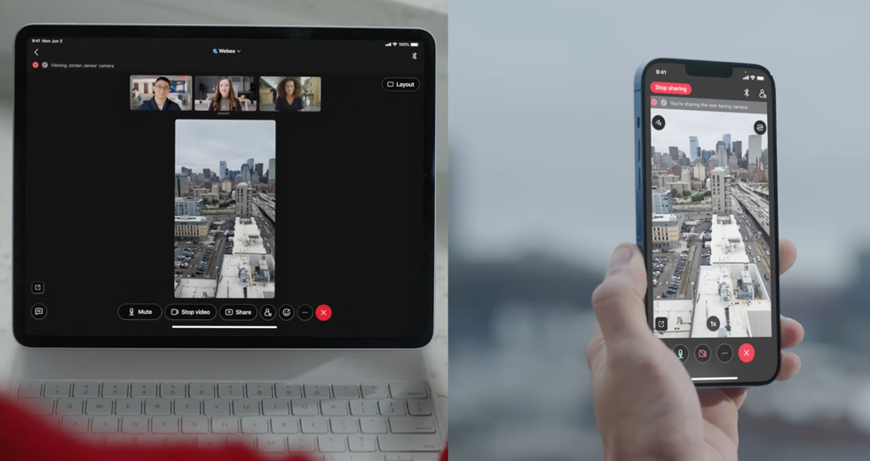 Mobile Camera Share | Webex Blog