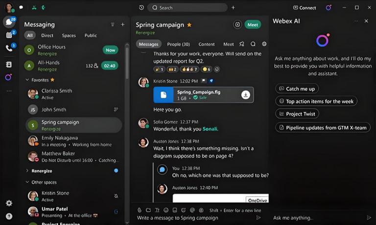 Webex Suite: Maximize Productivity and Teamwork with Webex Messaging ...
