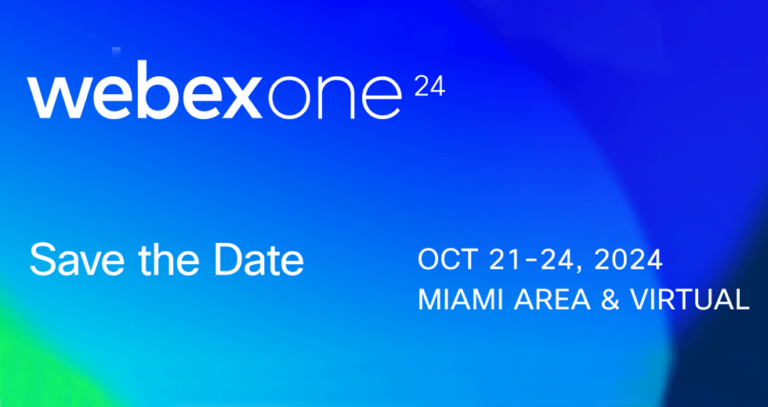 WebexOne 2024 is coming! | Webex Blog