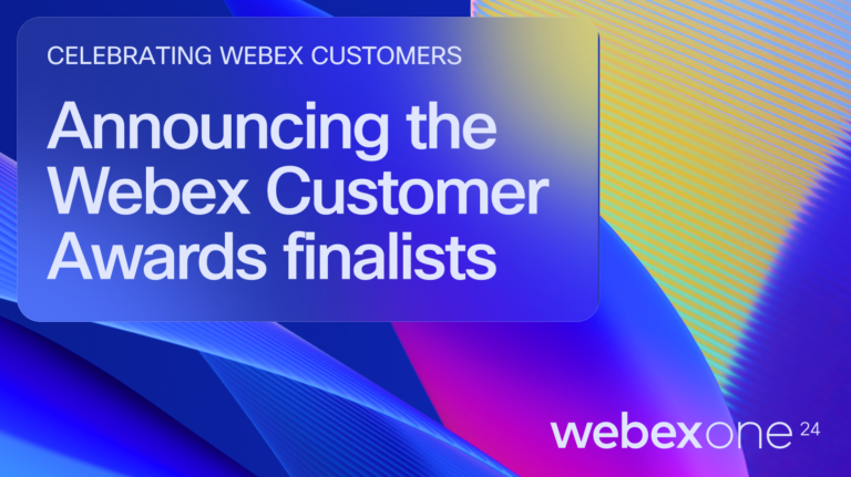Announcing the 2024 Webex Customer Awards Finalists | Webex Blog