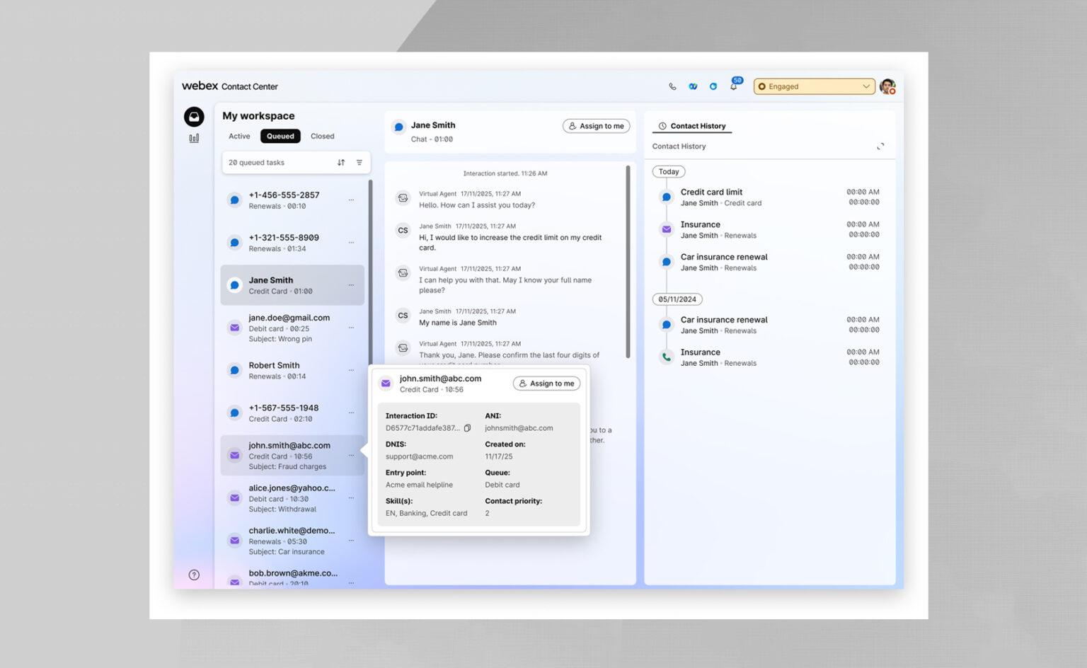 Webex Agent Desktop: Elevate CX with Unified Agent Experience