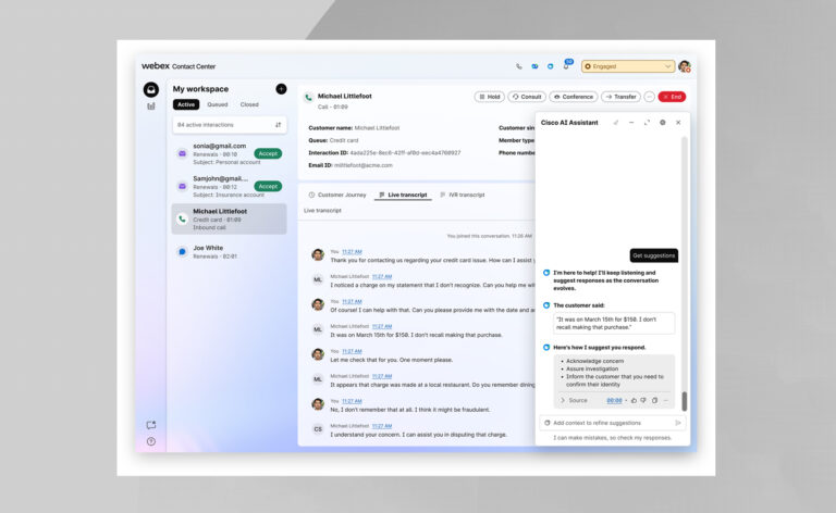 Webex Agent Desktop: Elevate CX with Unified Agent Experience
