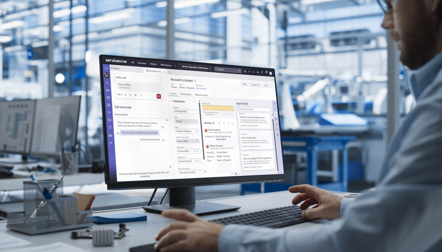 Webex Contact Center for ServiceNow: Faster Service, One Workspace