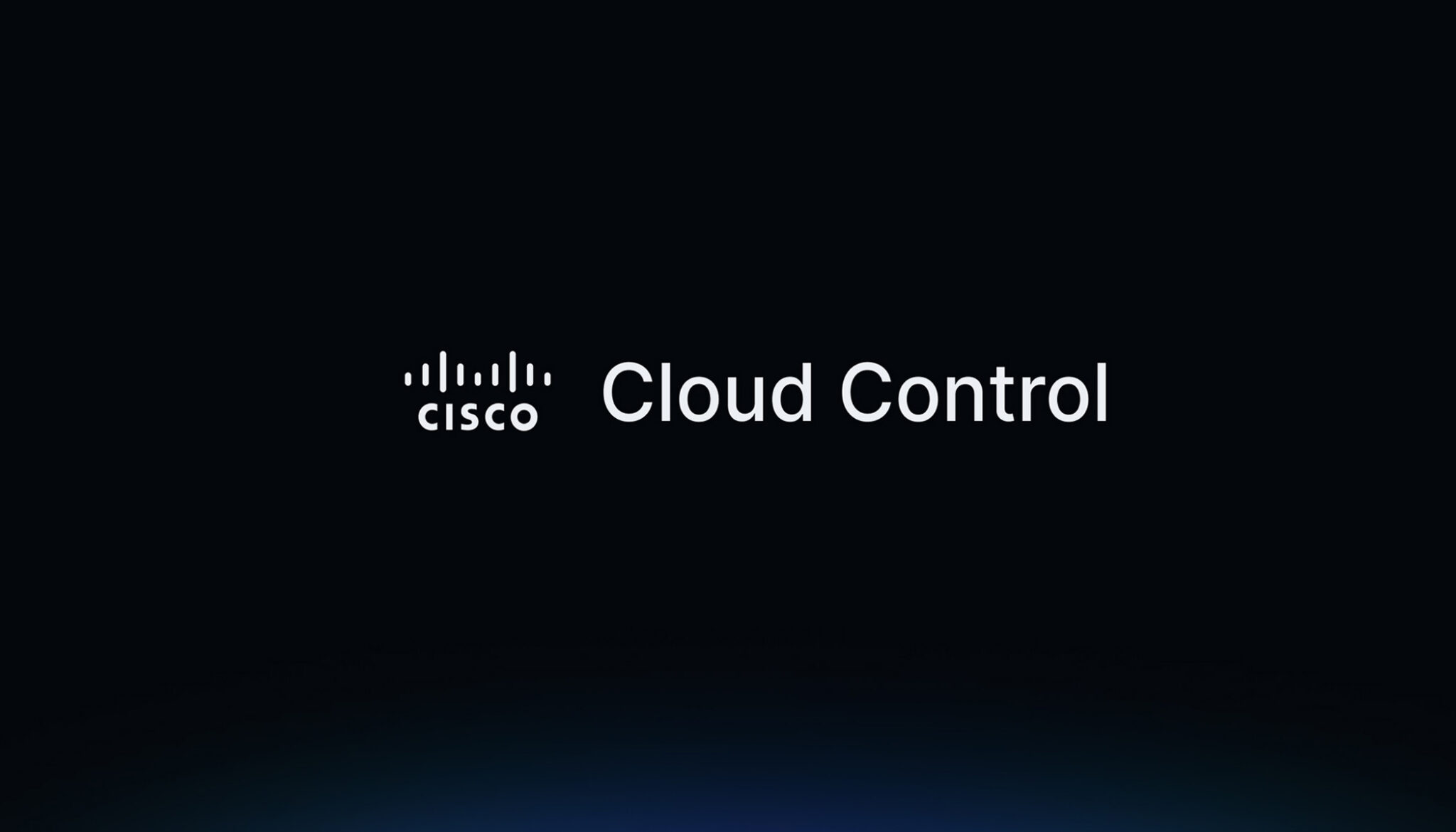 Cisco Cloud Control, Collaboration Control Hub, and AI Canvas