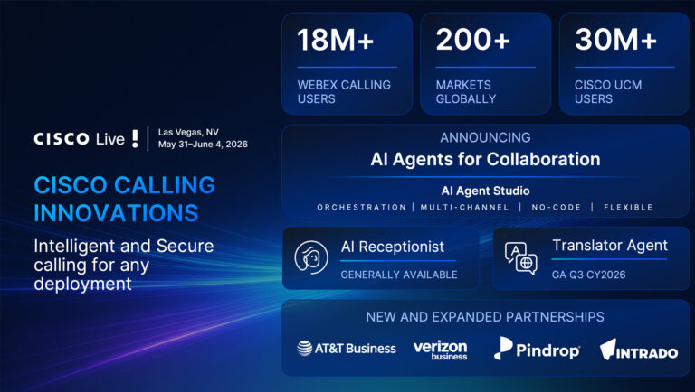 Cisco Live 2026: Cisco Calling AI and Hybrid Innovation